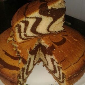Torta marmoleada